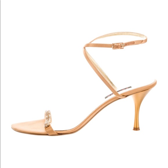 Escada | Shoes | Escada Satin Heels | Poshmark